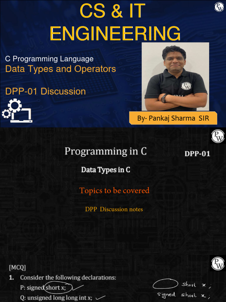 Data Types and Operators | PDF