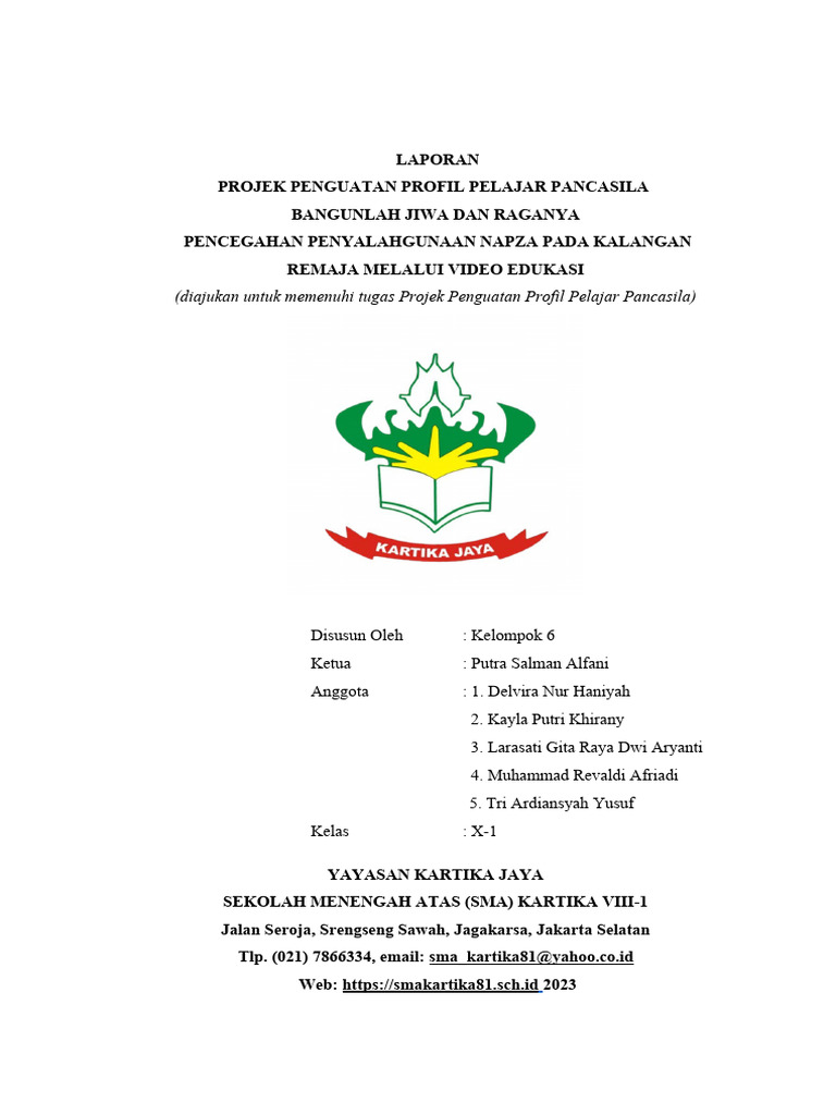 Laporan Kel 6 Revisi 2 New Again | PDF
