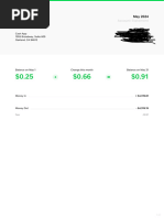 Cash App Statement | PDF | Cash | Payments
