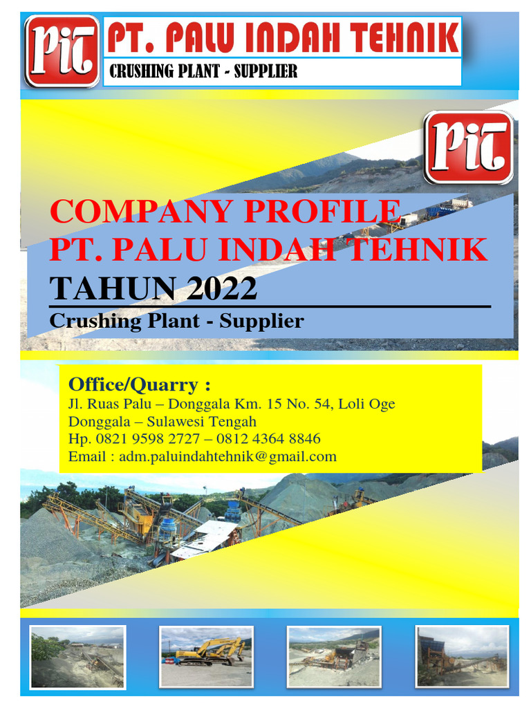 Company Profile PT Pit Tahun 2022 Ok | PDF