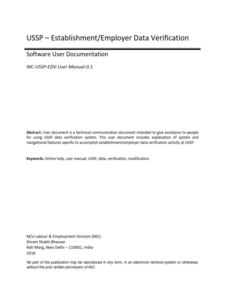 Guidelines For Establishment | PDF | Verification And Validation | Login