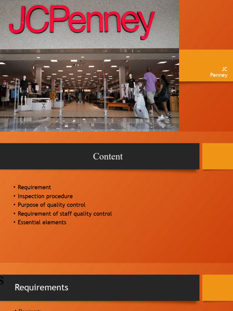 JCPenney | PDF | Textiles | Textile Manufacturing