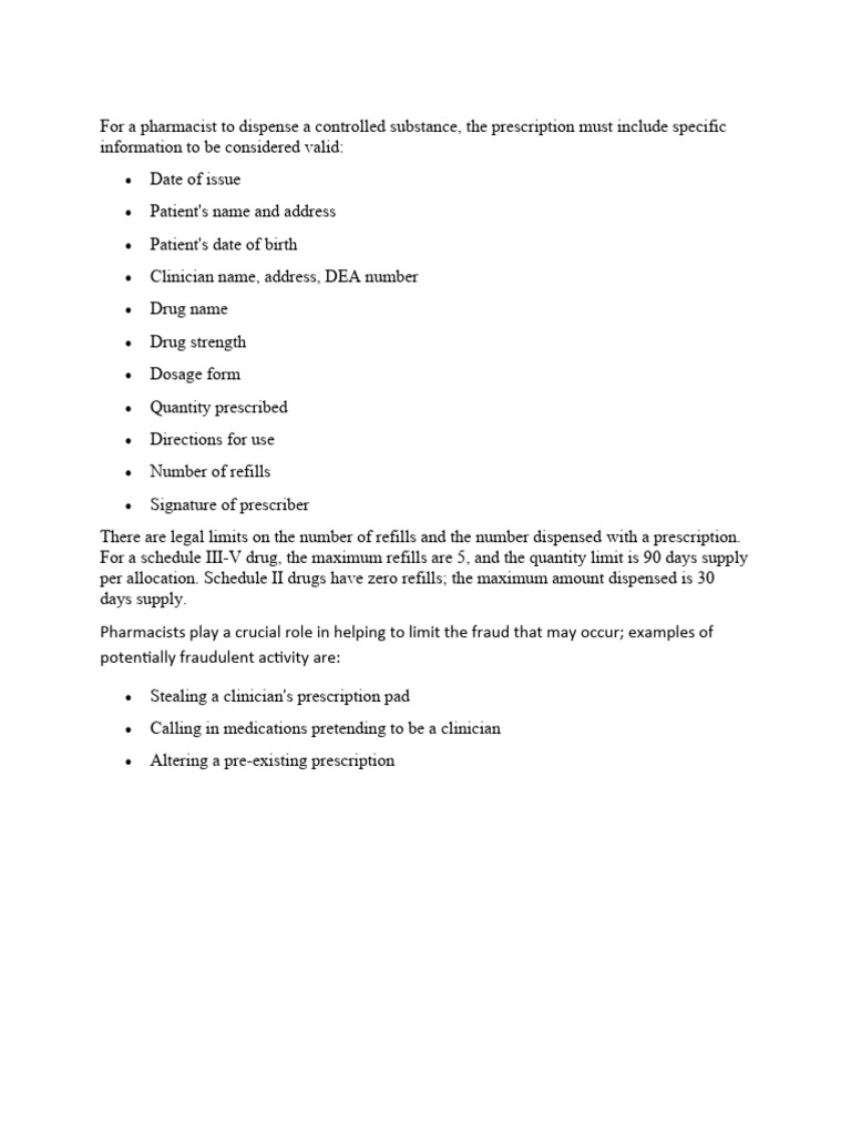 Narcotic Medicine Rpescription Method | PDF | Self-Improvement