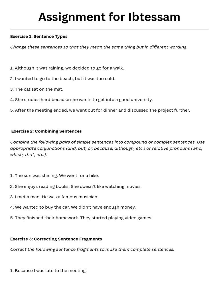 English Assignment For IGCSE/GCSE Learners | PDF | Language Arts ...