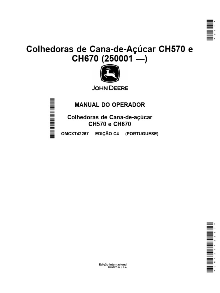 Manual Operador CH570-2024 | PDF | Motores | Marca comercial