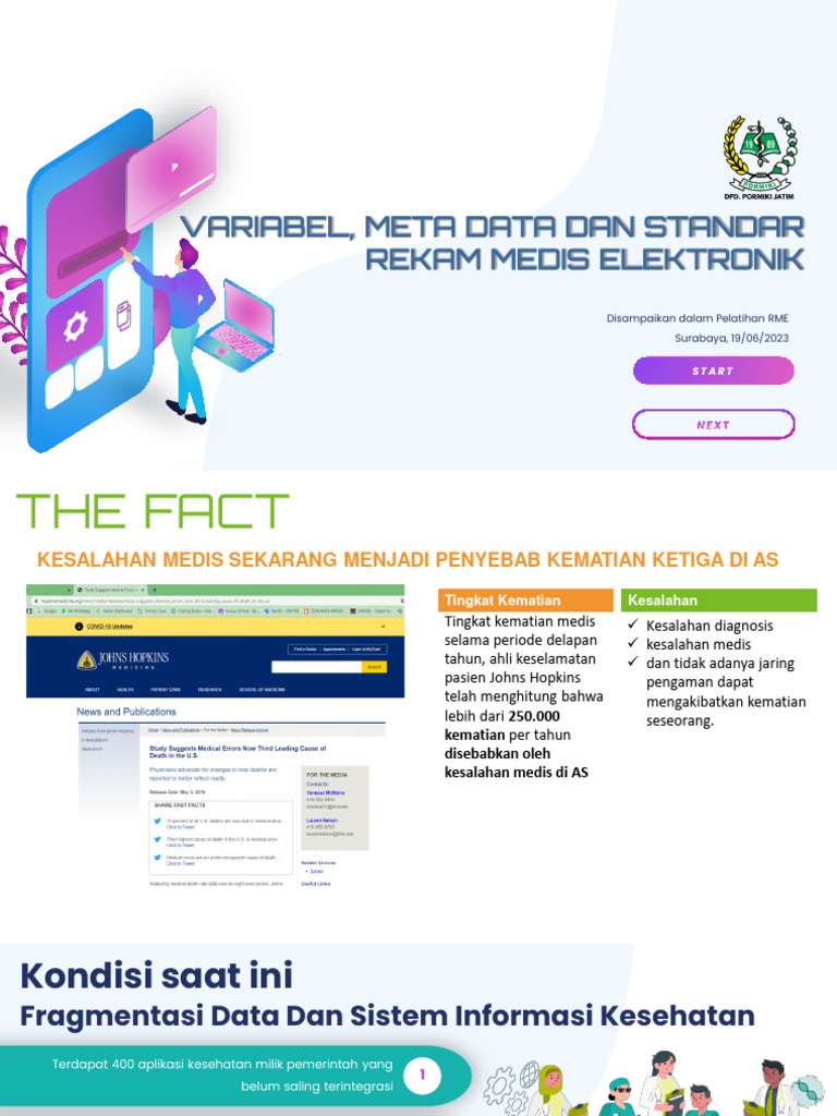 Variabel Variabel Meta Standar Rme | PDF