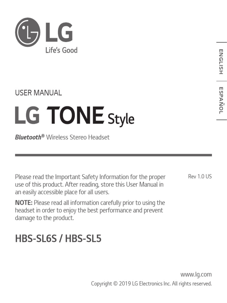 Ug Web HBS SL6S SL5 Us Rev 01 190731 | PDF | License | Radio