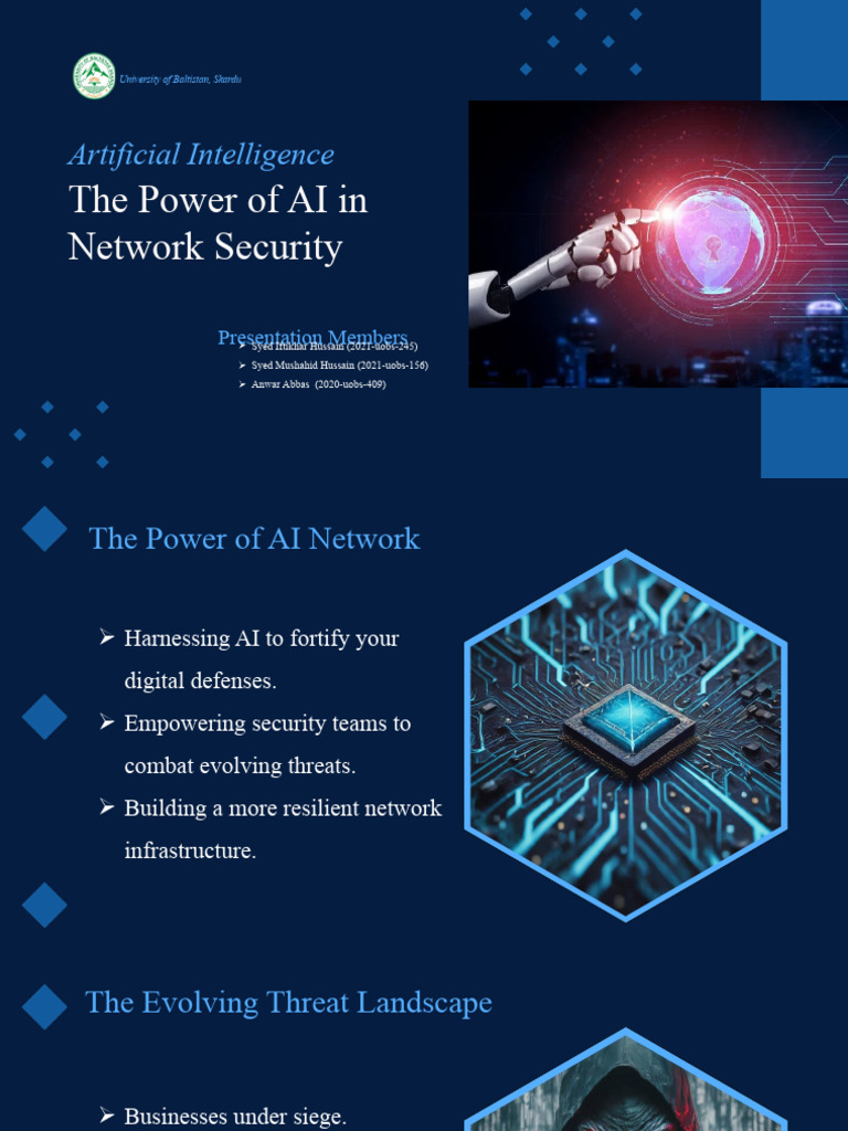 AI in Network Security-1 | PDF | Artificial Intelligence | Intelligence ...