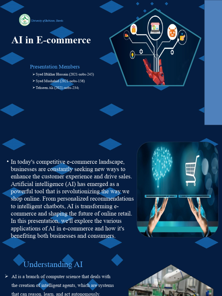 Ai in e Commerce | Download Free PDF | Artificial Intelligence | Intelligence (AI) & Semantics