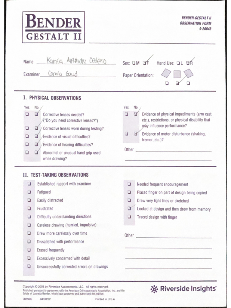 Bender 2 | PDF | Mental Processes | Cognitive Science