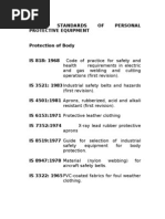Isi Safety Codes List | PDF | Personal Protective Equipment ...