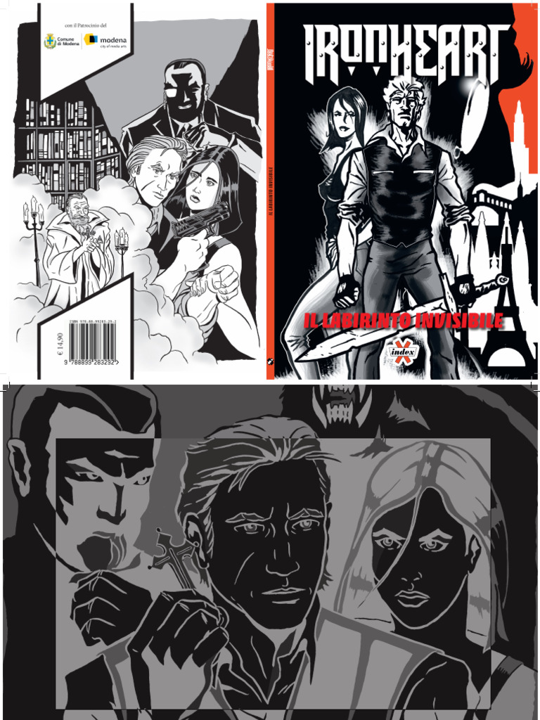 Copertina Ironheart Comics | PDF