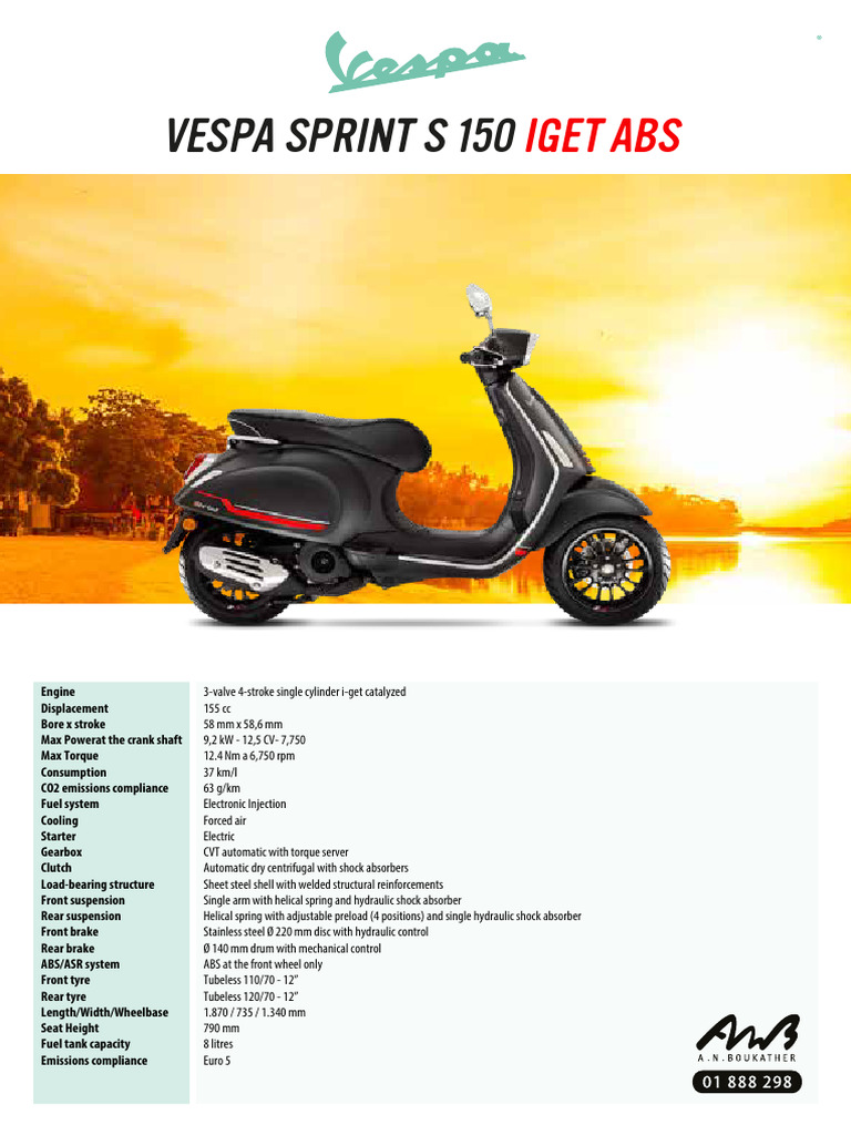 Vespa-Sprint-2023 | PDF