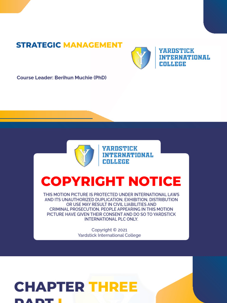 Strategic Management Chapter 3 Part 1 | PDF | Government Budget Balance ...