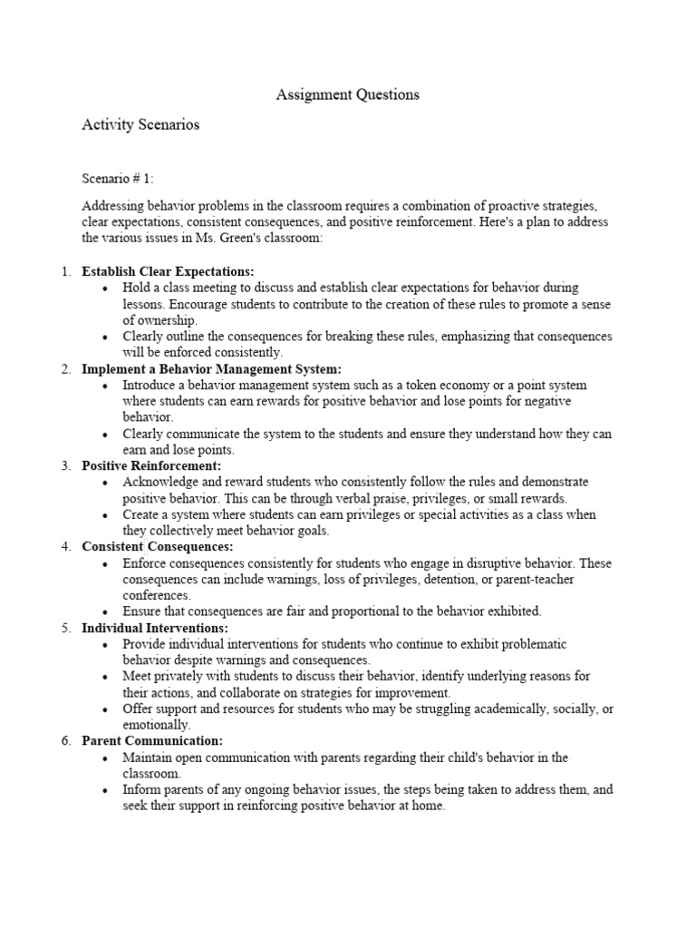 Effective Classroom Management Pdf Classroom Management Reinforcement