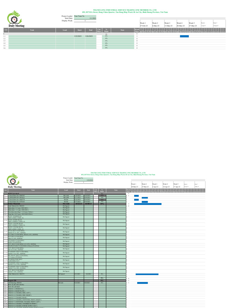 Electronic Box DP Project Timeline | PDF