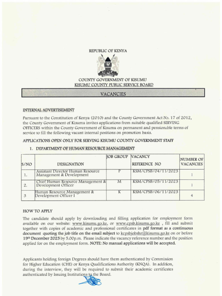 Internal Advert | PDF