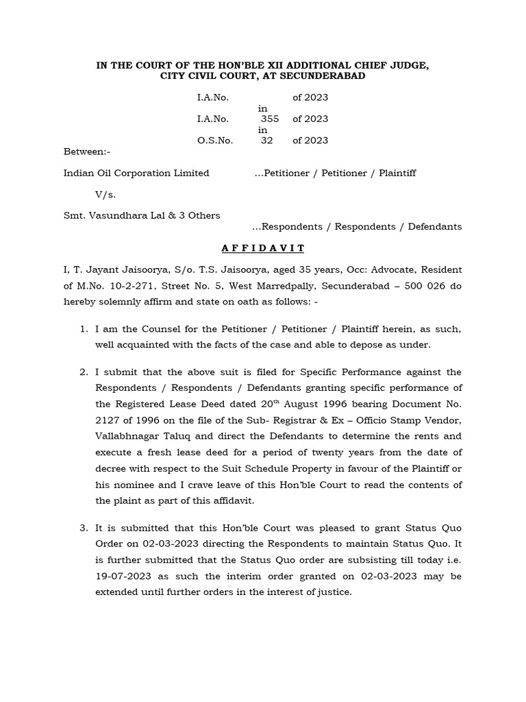 Extension of Interim Order - Not To Interfere | PDF | Justice | Crime ...