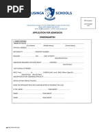 Grade 8 Application Form 2026 WHS | PDF