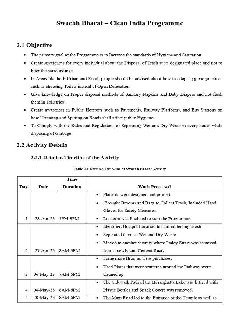 2 Swachh Bharath | PDF | Waste | Sanitation
