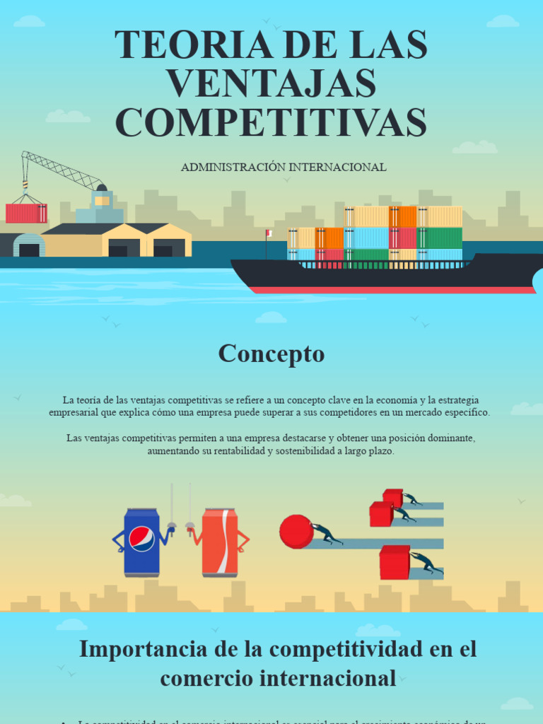 Teoria de Las Ventajas Competitivas | PDF | El comercio internacional ...