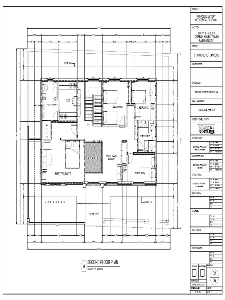 Revised Second Floor Plan | PDF | Home