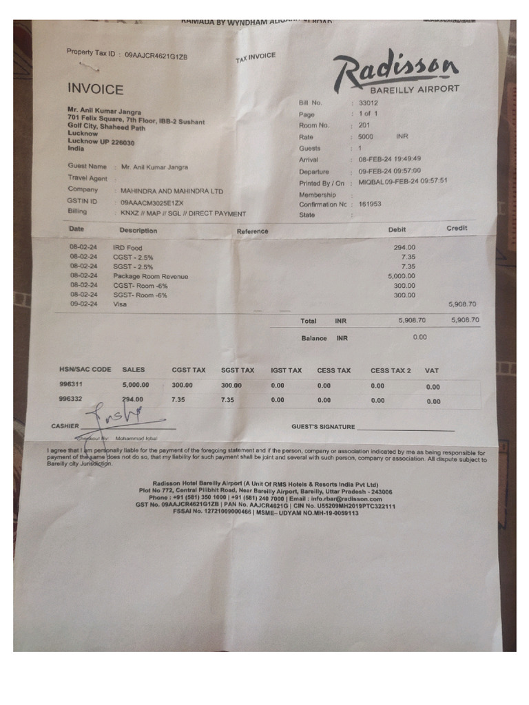 Radisson 8 & 9 February 2024 | PDF