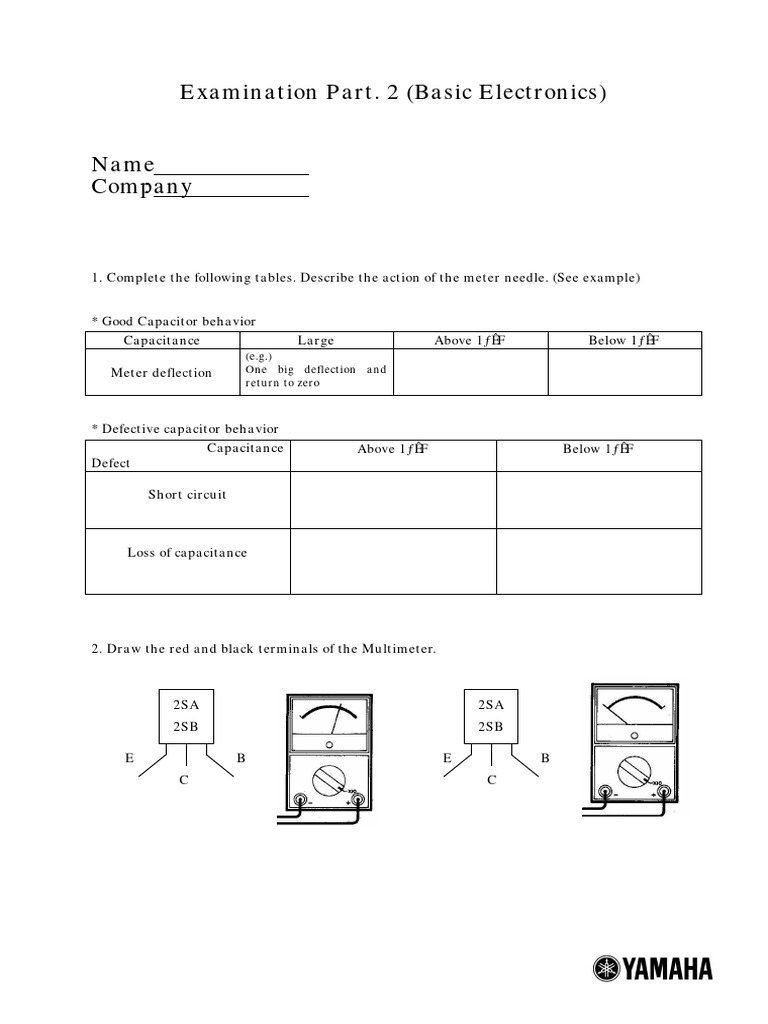 Exam 2 Basic Electronics | PDF | Computers