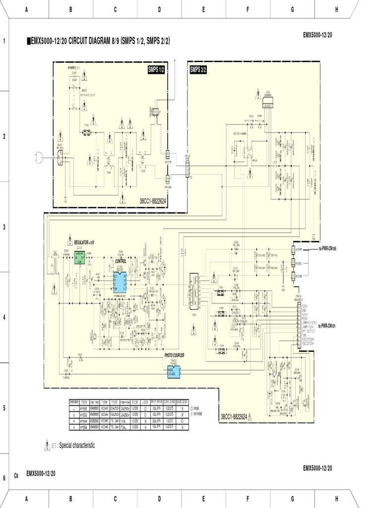 EMX5000_PS circuit diagram | PDF | Electronic Engineering