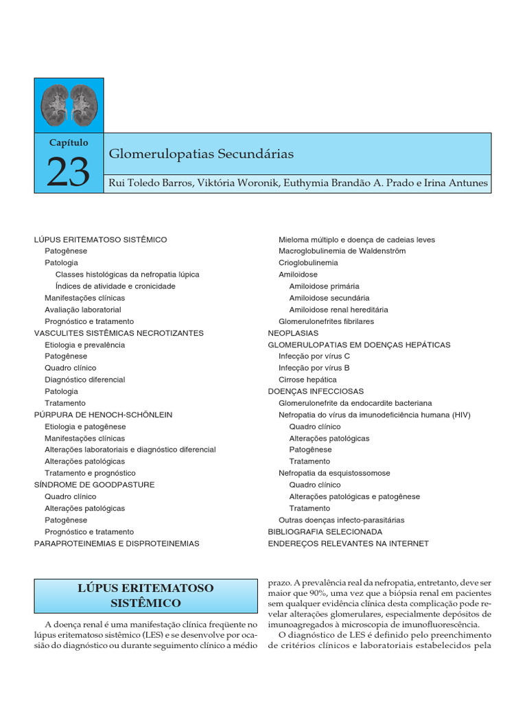 Nefrologia - Riella Tut 7 | PDF | Hipertensão | Rim