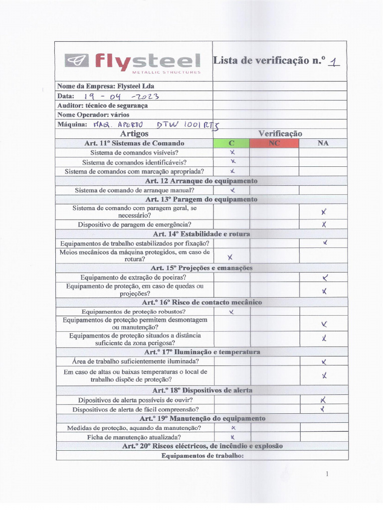 Equipamentos DL50_2005 | PDF