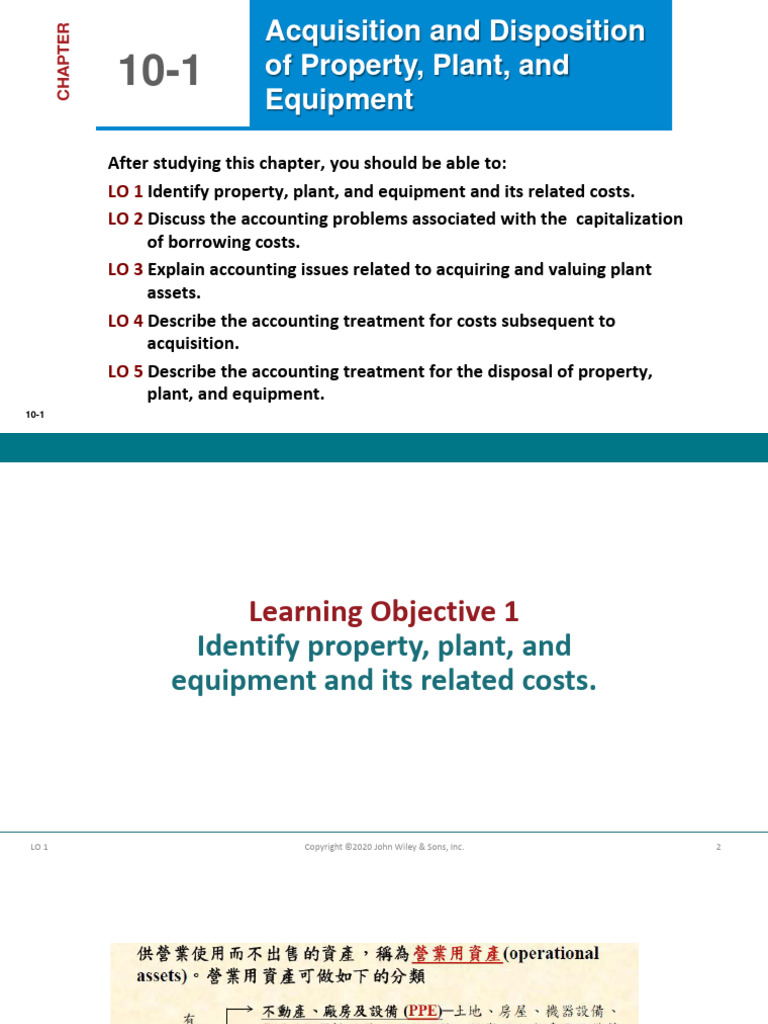 Chap 10-1 Update | PDF | Debt | Fixed Asset