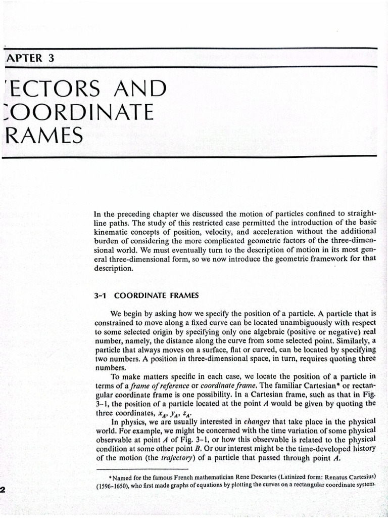 PHY 101 Vectors 1 | PDF