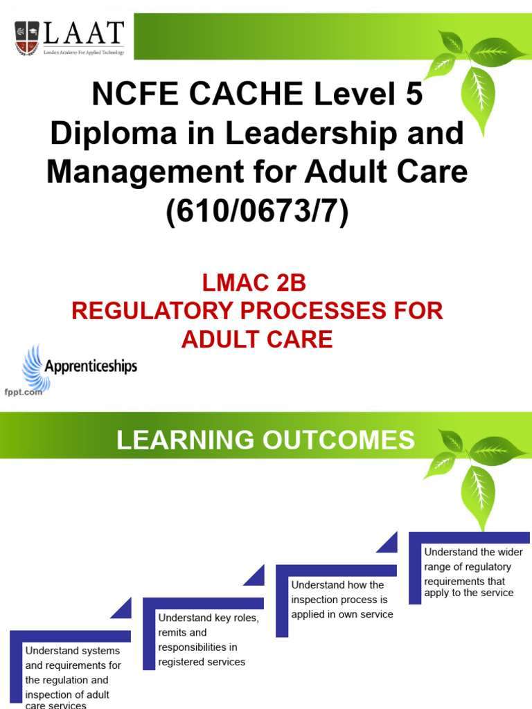 Adult Care Regulatory Processes Guide | PDF | Regulatory Compliance ...