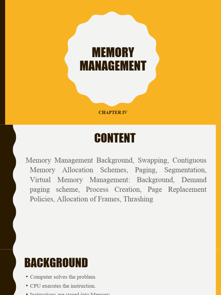 Memory Management Techniques Overview | PDF | Computer Programming ...