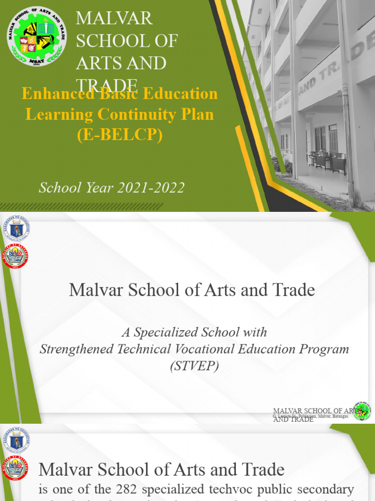 MSAT BE LCP PPT - Forparents | PDF | Teachers | Learning