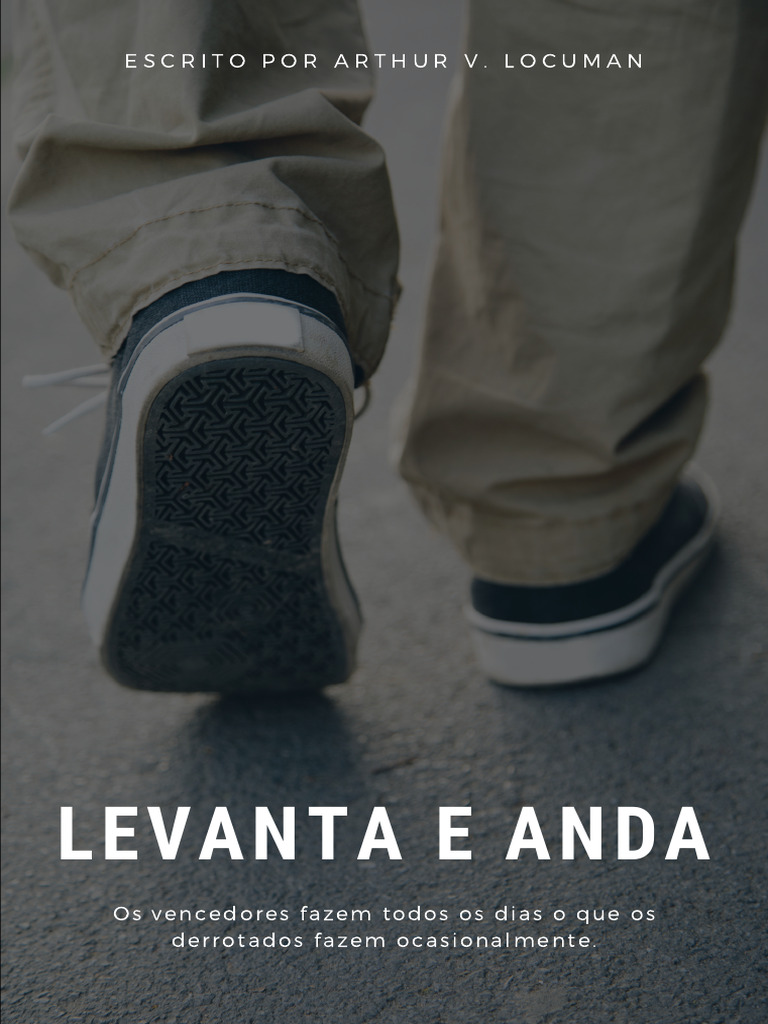 E-Book Levanta e Anda | PDF | Dinheiro | Vida