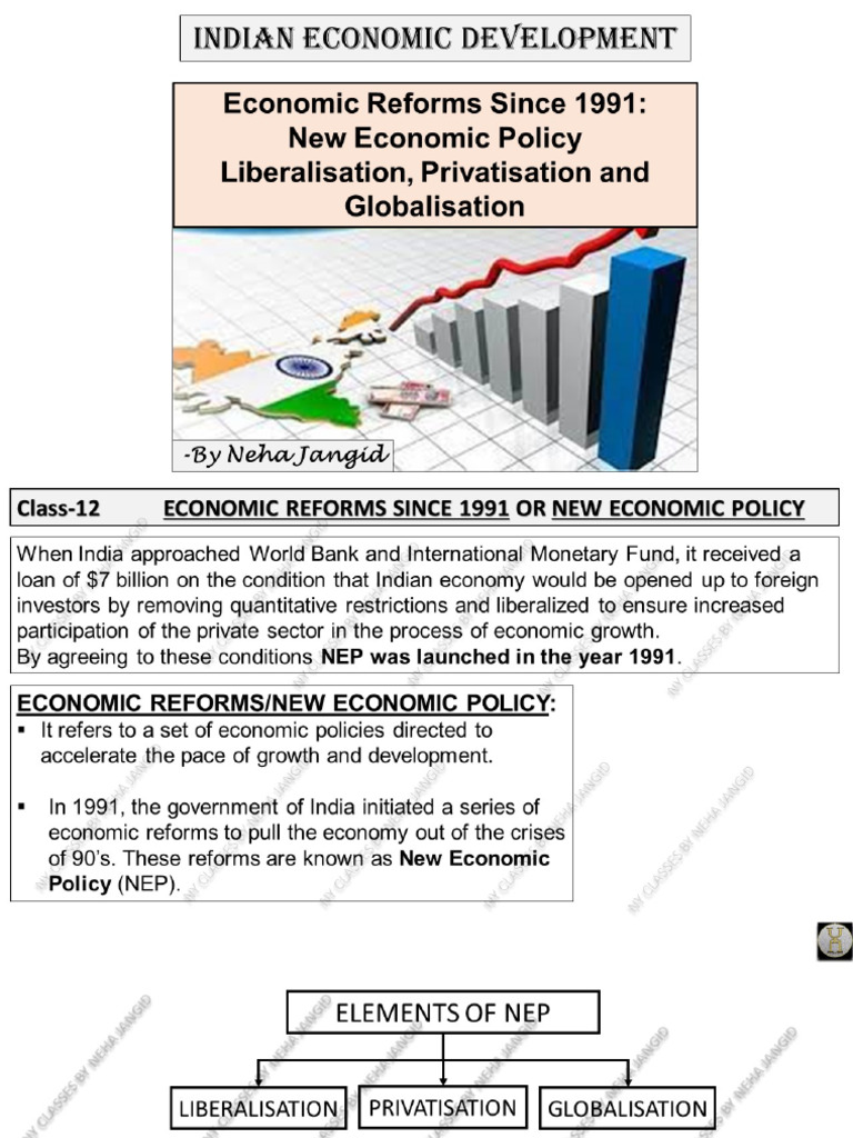 Chapter 4 New Economic Policy 1991 | PDF