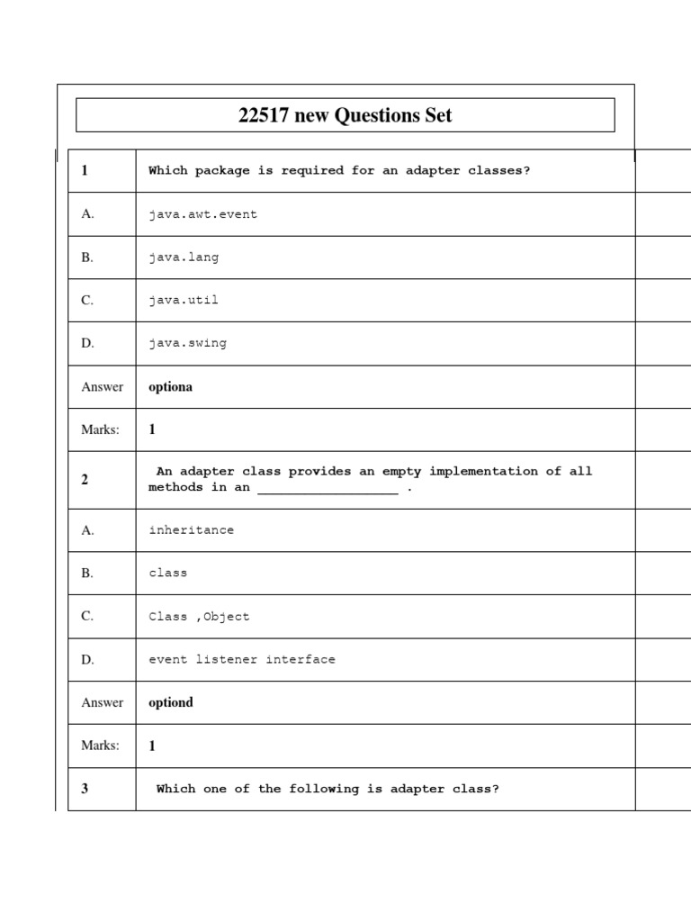 Adv Java | PDF | Class (Computer Programming) | Method (Computer ... Adv Java | PDF | Class (Computer Programming) | Method (Computer ...