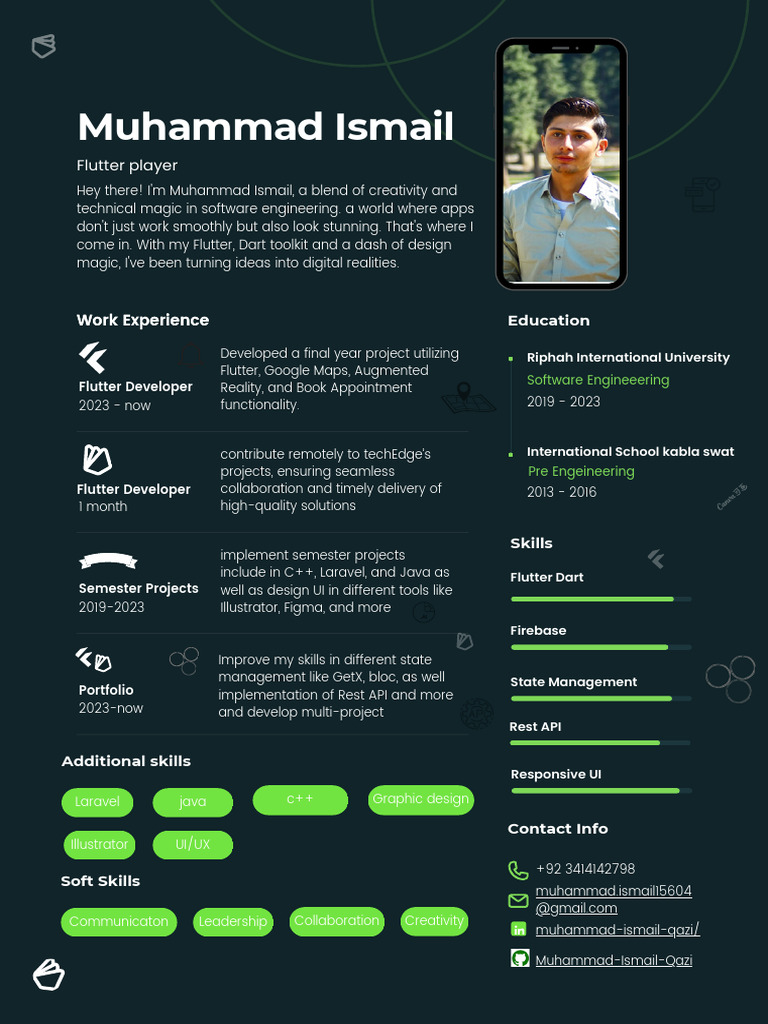 Muhammad Ismail CV | Download Free PDF | Computing | Software