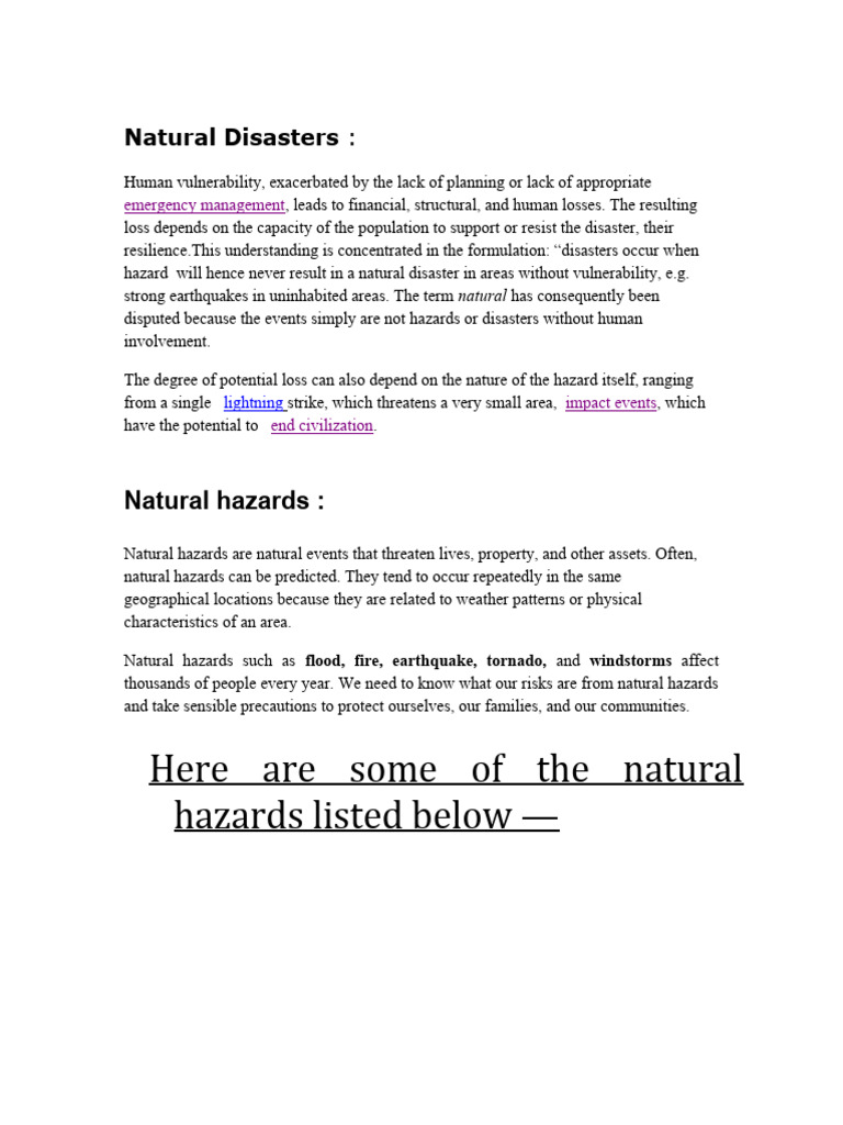 Natural Disasters Priyanshu | PDF | Winter Storm | Natural Disasters