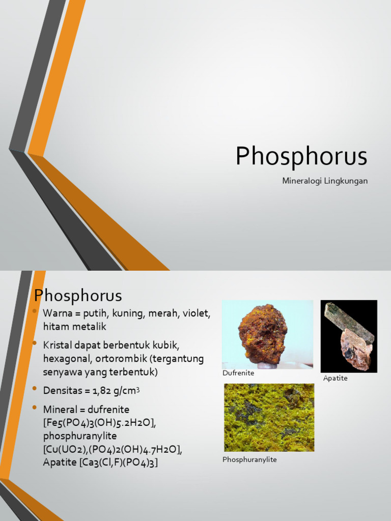 Phosphorus - Sianida - Borat | PDF