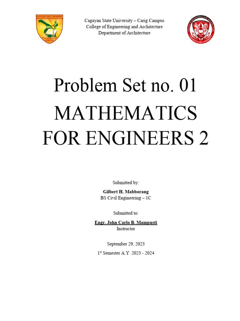 Geometry Problems for Engineering Students | PDF | Science & Mathematics | Technology & Engineering
