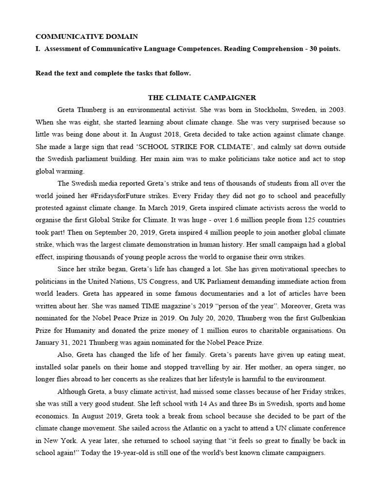 Limba Engleză, Testare Pe Eșantion, Test 2, Profil Real, Umanist, Arte ...