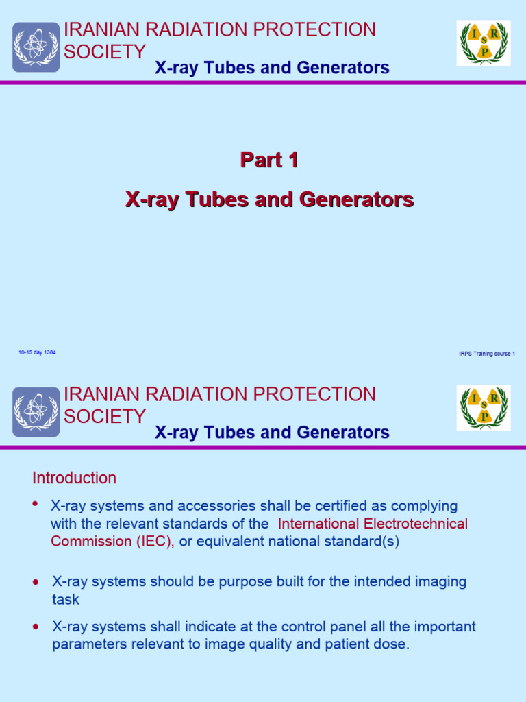 10-Tubes & Generators(15) | PDF | Vacuum Tube | X Ray