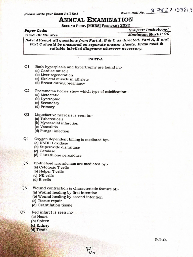 Path Proff Pprs 1 Pdf