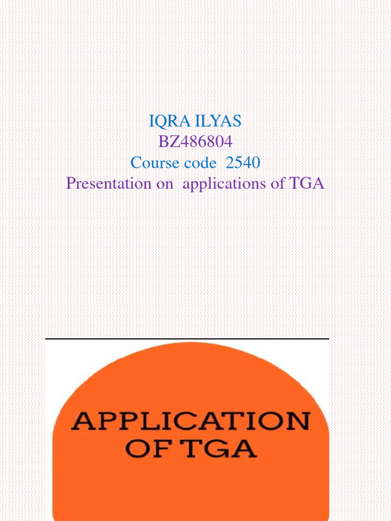 applications of TGA | Download Free PDF | Polymers | Printed Circuit Board