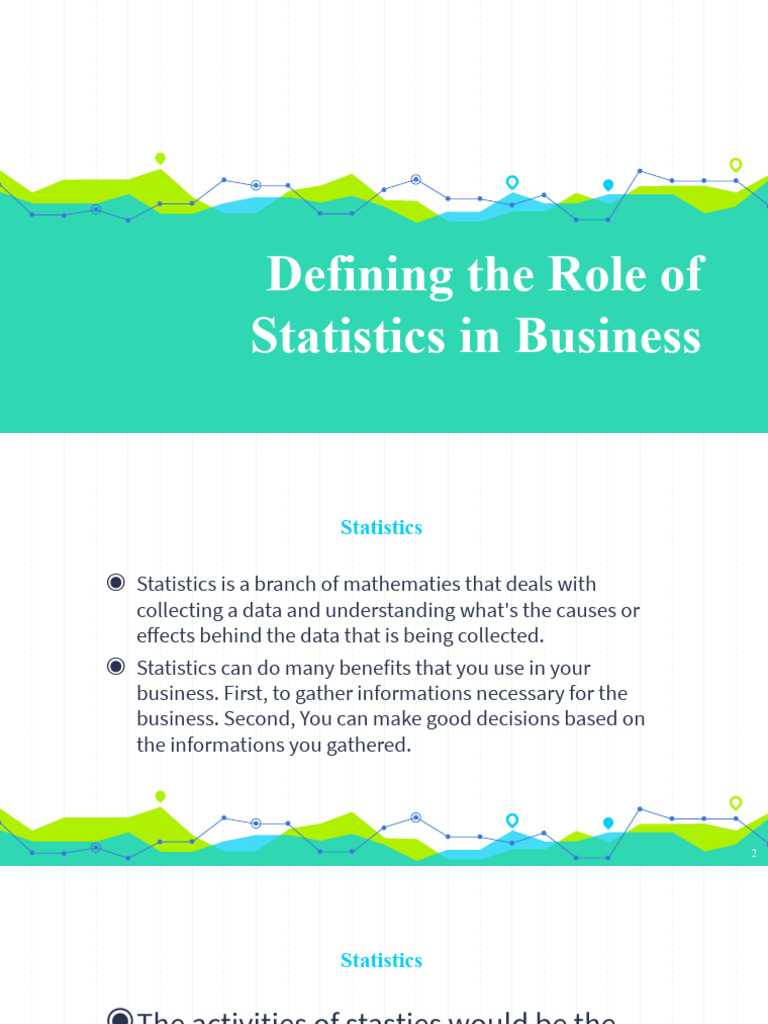 Role of Statistics in Engineering - OMPAD | PDF | Statistics ...