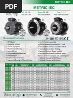 B5 and B14 Flange Dimensions Guide | PDF