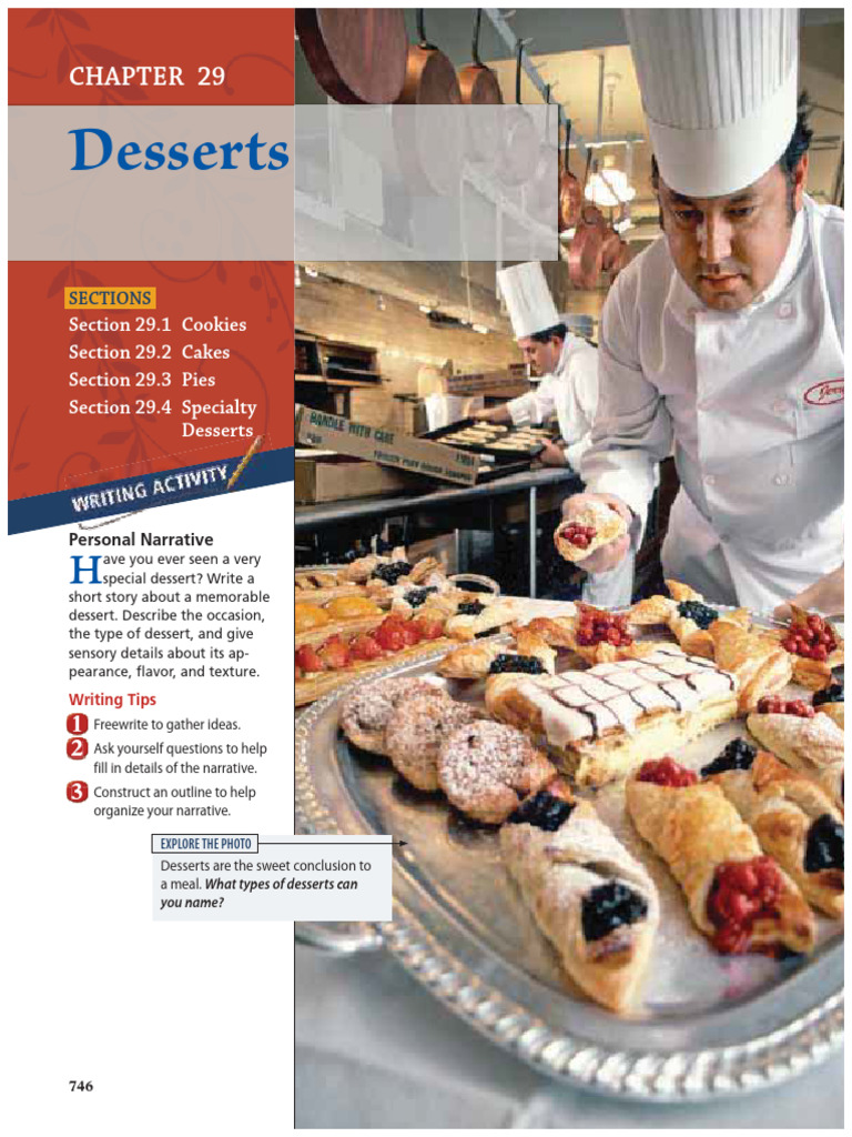 Chapter 29 - Desserts Pt. 1 | PDF | Desserts | Cuisine